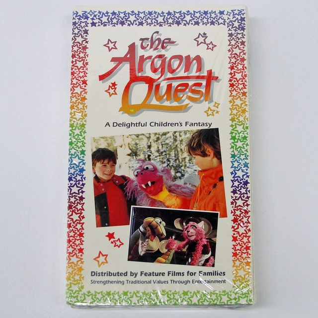 THE ARGON QUEST VHS Childrens Fantasy 80s Family Muppet Like Puppets ...