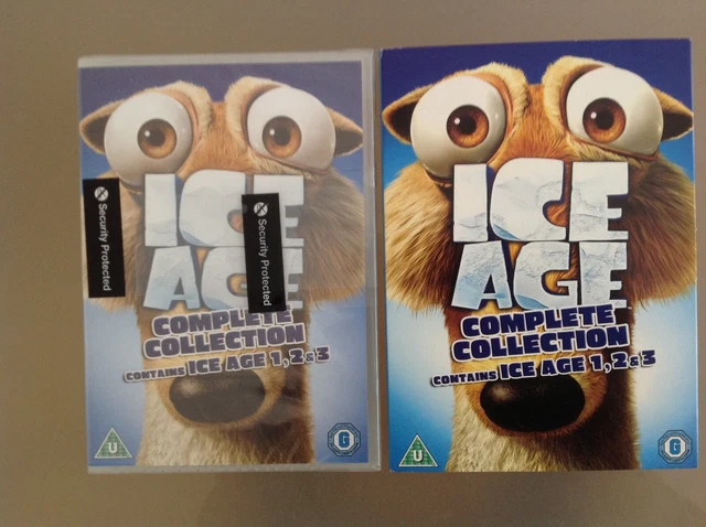 ICE AGE COMPLETE Collection Dvd - Ice Age 1, 2 & 3 - Brand New And ...