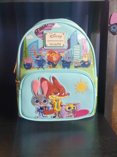 DISNEY LOUNGEFLY, ZOOTOPIA, Zootopia Mini Backpack, BNWT £35.00 ...