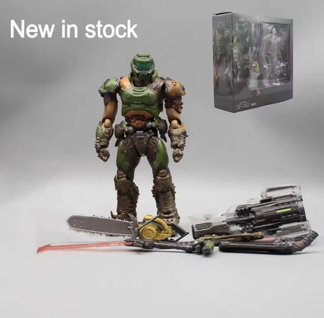 DOOM SLAYER DOOM Eternal Action Figure Collectible SP-140 Figurine 17cm ...