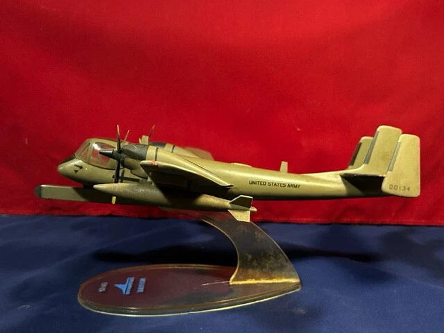GRUMMAN OV-1D MOHAWK VINTAGE DESKTOP MODEL Airplane aircraft Christmas ...