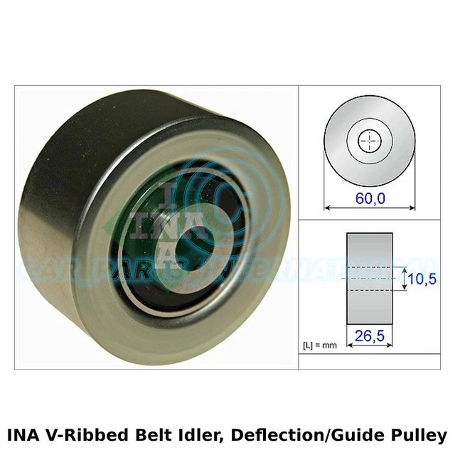 INA V-RIBBED BELT Idler, Deflection/Guide Pulley - 532 0561 10 - EO ...