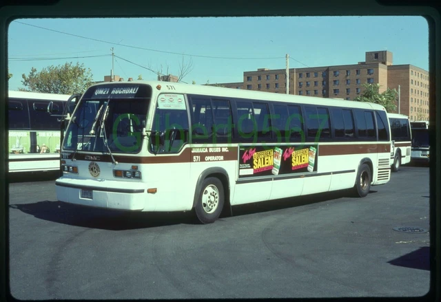 JAMAICA BUSES (NY) original bus slide # 571 taken 1990 $10.38 - PicClick