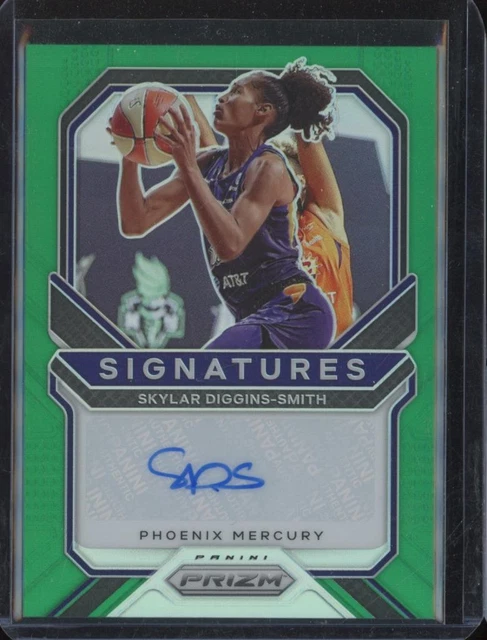 2021 PANINI PRIZM WNBA SKYLAR DIGGINS-SMITH signatures automatiques ...