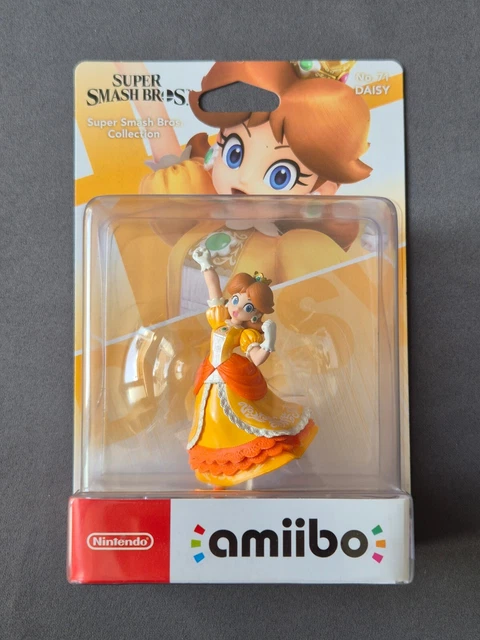 NINTENDO FIGURINE PRINCESS Daisy Super Smash Bros No71 Amiibo New £47. ...