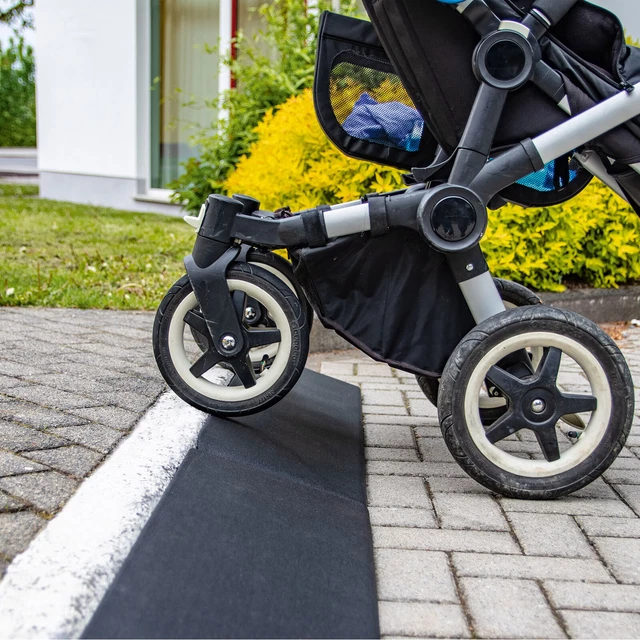 CURB RAMP WHEELCHAIR ramp door sill ramp 100 x 25 x 4.5 cm threshold ...