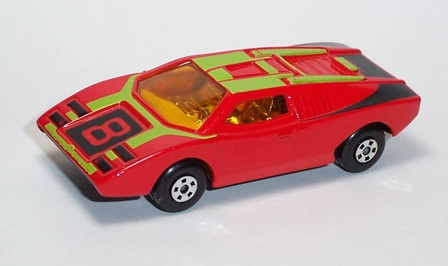 MATCHBOX LESNEY VINTAGE Superfast Streakers No.27 LAMBORGHINI COUNTACH ...