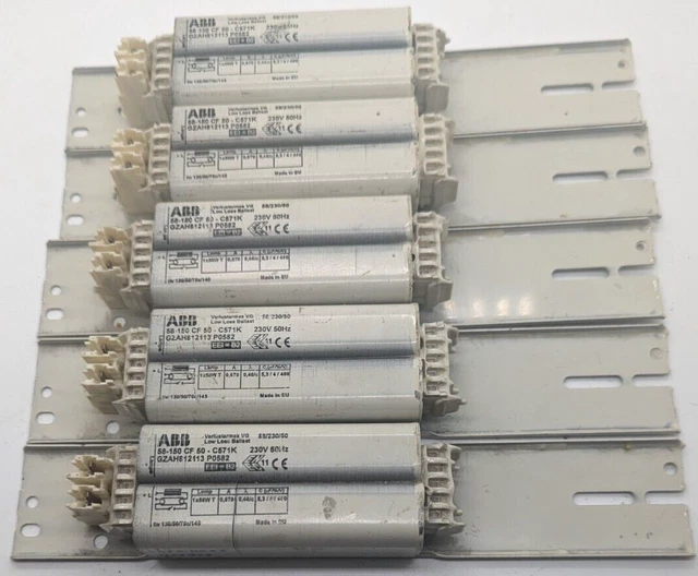 5X ABB 58-150 CF 50 - C571K Vorschaltgerät EUR 33,35 - PicClick DE
