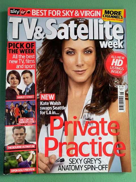 TV & SATELLITE WEEK 12-July-2008 KATE WALSH Paul Nicholls Adrian Lester Scrubs £14.00 - PicClick UK
