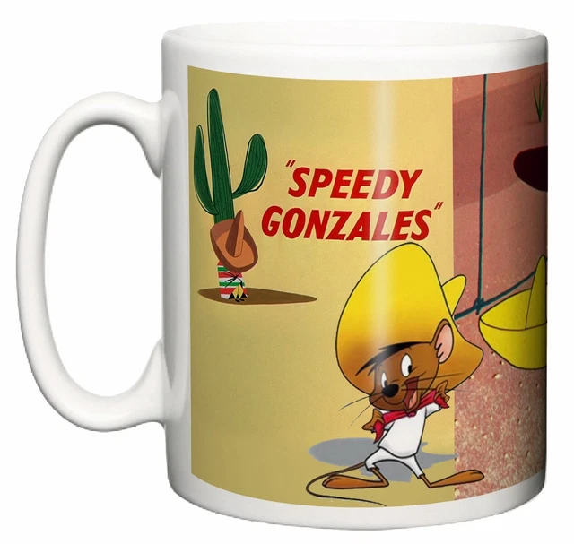 SPEEDY GONZALES CLASSIC Animated Cartoon Childrens TV Show Coffee Tea ...