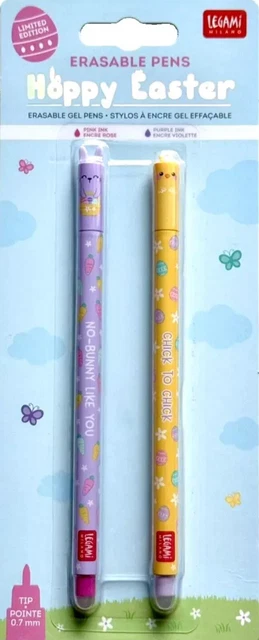 LEGAMI - EASTER Erasable Gel Pen Set (Limited Edition) £13.46 - PicClick UK