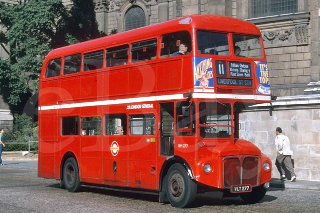 BUS PHOTO - London General Buses RM277 VLT277 AEC Routemaster on route ...