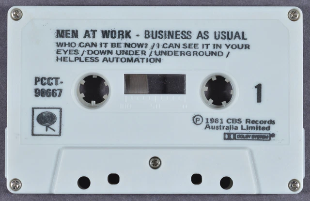 BUSINESS AS USUAL by Men at Work [Canada - CBS Records 1981] $8.20 ...