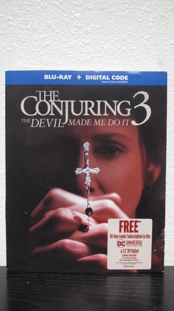 THE CONJURING 3: The Devil Made Me Do It (Blu-ray, 2021) New £9.52 - PicClick UK