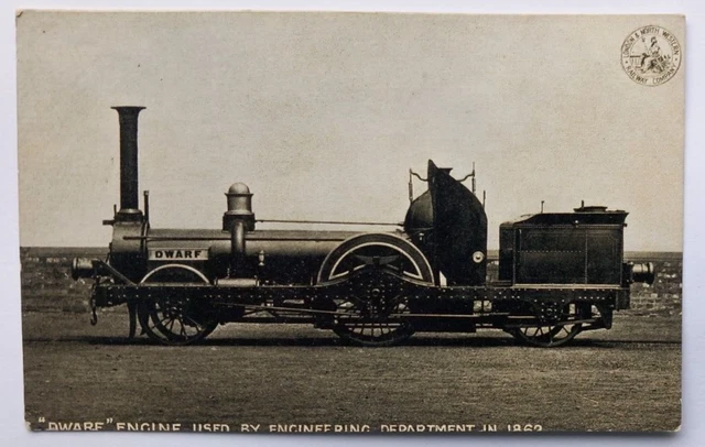LONDON & NORTH Western "Dwarf" Engine Steam Train Postcard c.1900's £5. ...