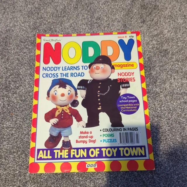 RARE ENID BLYTON'S Noddy Comic Book Magazine Rare Issue No 8 Issued ...