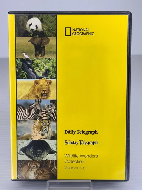 NATIONAL GEOGRAPHIC: WILDLIFE Wonders DVD Collection Volumes 1-8 ...