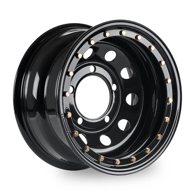 LAND ROVER DEFENDER MODULAR STEEL WHEEL IMITATION BEADLOCK 16" x 8" ET ...