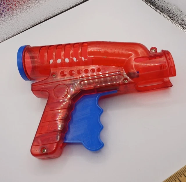 VINTAGE 1980'S HONG Kong Red Ping Pong Ball Shooter Gun Toy £19.55 ...