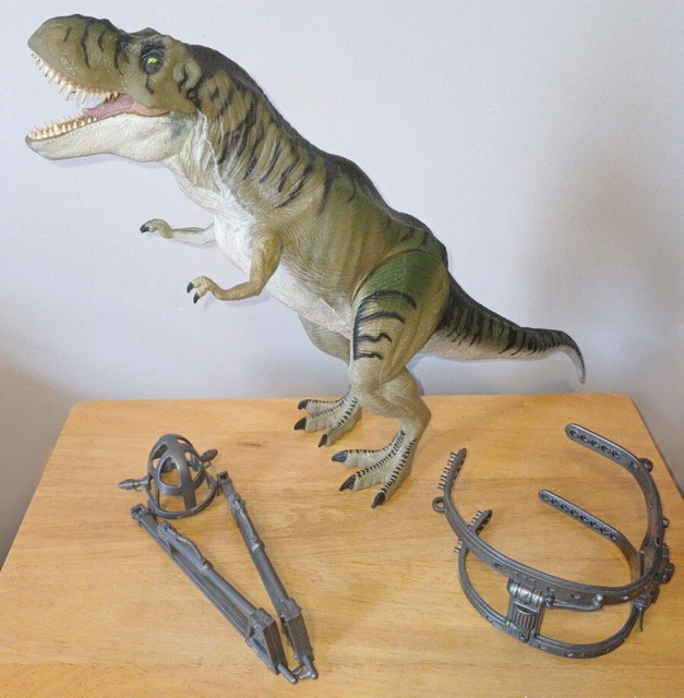T-REX THRASHER JURASSIC Park The Lost World dinosaur toy restraint gear ...