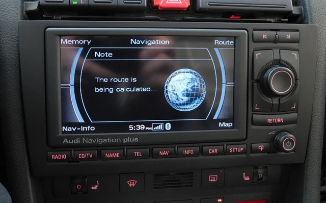 AUDI NAVIGATION PLUS RNS-E Radio A6 DVD GPS 4B0 035 192 P GPS MP3 MMI ...