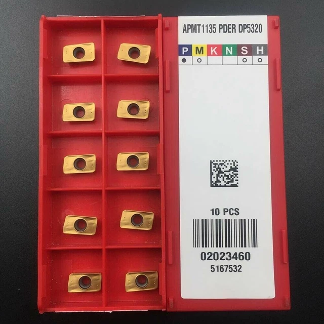 INSERT EN CARBURE fiable 10 pi ces APMT1135PDER DP5320 pour acier BAP 300R EUR 10,60 - PicClick FR