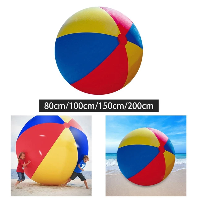 GIANT INFLATABLE BEACH Ball Outdoor Water Games Summer Party for Kids £ ...