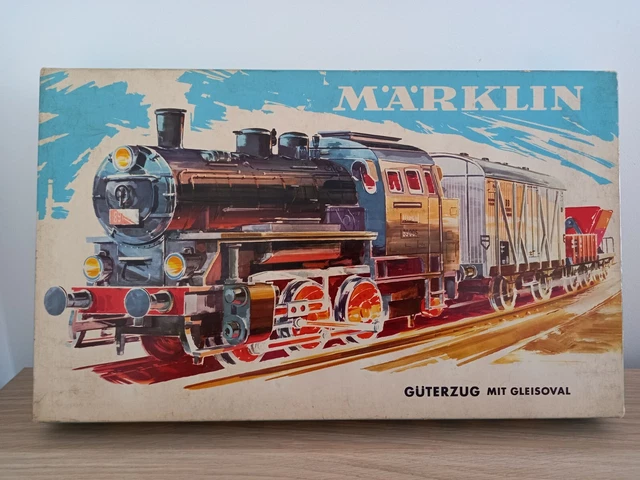 COFFRET MARKLIN 3200 Train De Marchandises Complet En Boite Echelle Ho ...