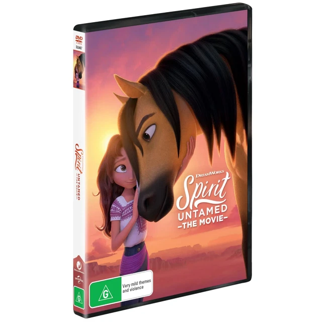 SPIRIT UNTAMED DVD (2021) Dreamworks Animated Movie | Region 2 4 | New ...