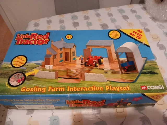 CORGI LITTLE RED Tractor Gosling Farm Interactive Playset Working Boxed ...