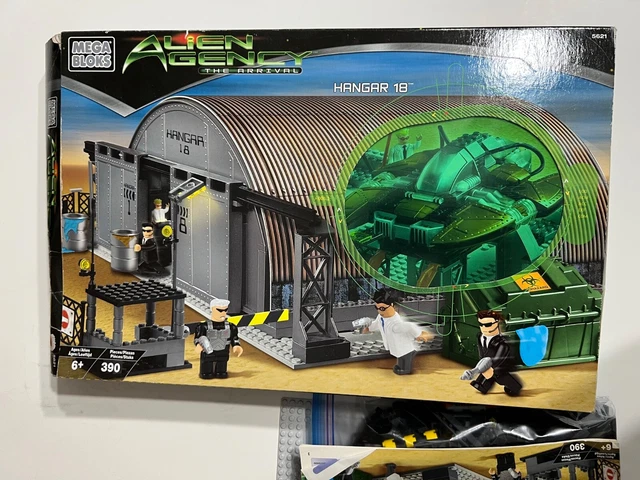 MEGA BLOKS ALIEN Agency Hanger 18. Not Complete! $15.99 - PicClick CA