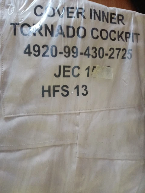 AIRCRAFT PARTS PANAVIA TORNADO COCKPIT CABIN INNER COVER £21.00 ...