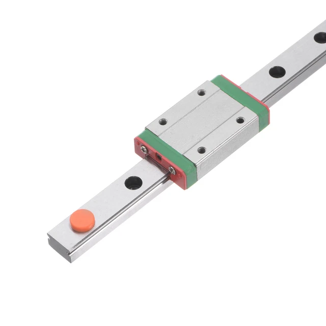 MGN12H 400MM LINEAR Guide Rail Bearing Steel Slider Block For CNC White ...