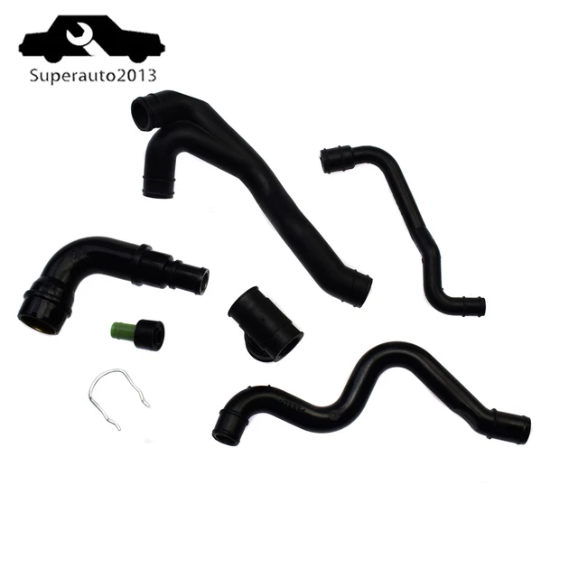 058133785B PCV CRANKCASE Exhaust Breather Tube Hose Kit For VW Passat ...