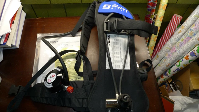 SCOTT SAFETY ACSI Scba Self Contained Breathing Apparatus ...