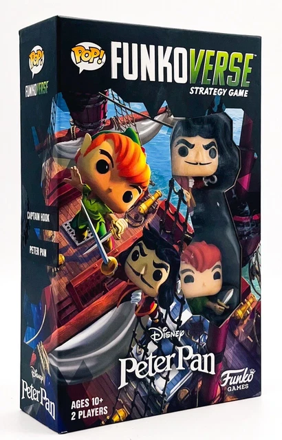 FUNKO POP! FUNKOVERSE: Peter Pan 100 Strategy Game 2 Figure Pack Disney ...