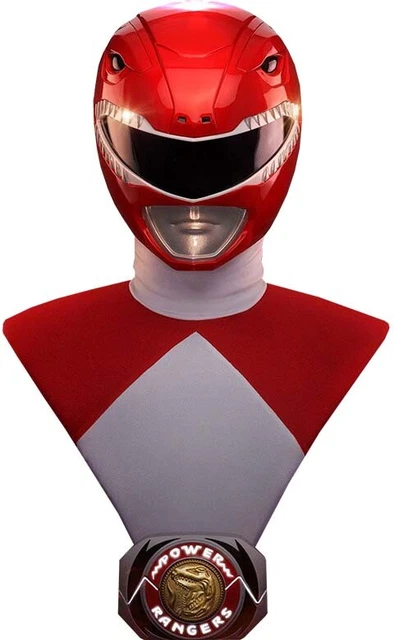 POWER RANGERS RED Ranger 1:1 Scale Life-Size Exclusive Bust (Pop ...