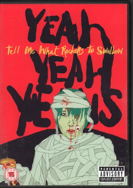 YEAH YEAH YEAHS Tell Me What Rockers To Swallow DVD Europe Interscope ...