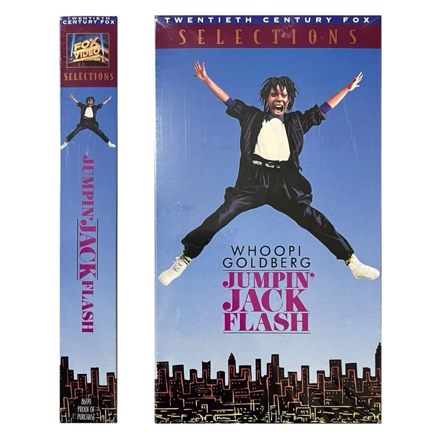 JUMPIN’ JACK FLASH (VHS, 1986) Whoopi Goldberg - NEW SEALED £13.60 ...