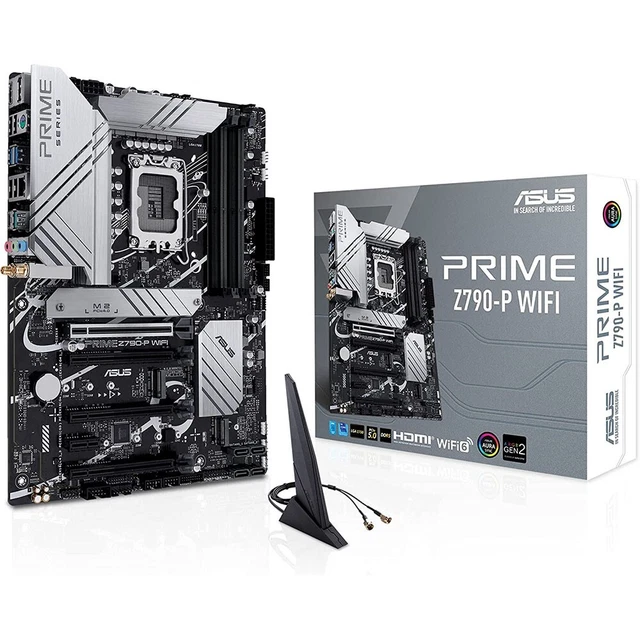 ASUS PRIME Z790-P WiFi ATX Motherboard, LGA 1700, DDR5, PCIe 5.0, USB-C ...
