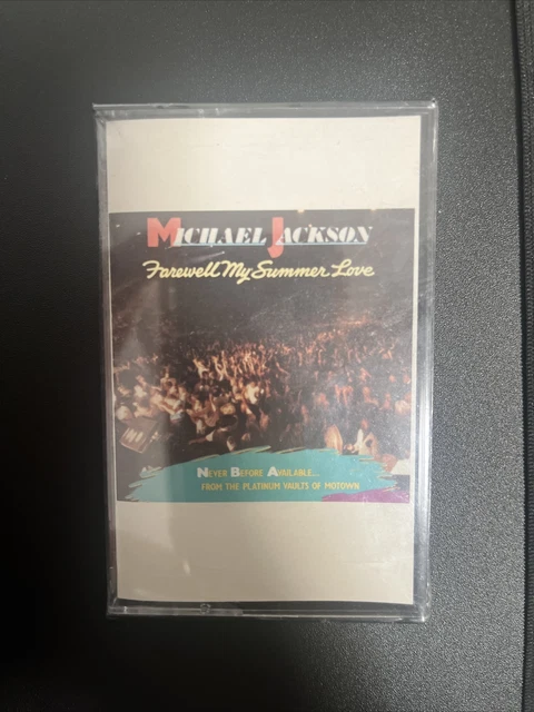 MICHAEL JACKSON FAREWELL My Summer Love Cassette Tape - Brand New ...