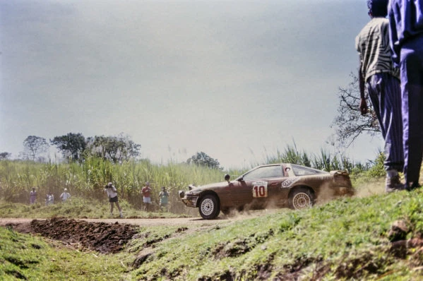 IAN DUNCAN IAN Munro, Toyota Supra WRC Rally Car 1989 Old Motor Racing ...