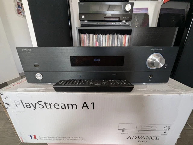 AMPLIFICATEUR HIFI GARANTIE ADVANCE playstream A1 connecté intégré wifi phono EUR 449,00 ...