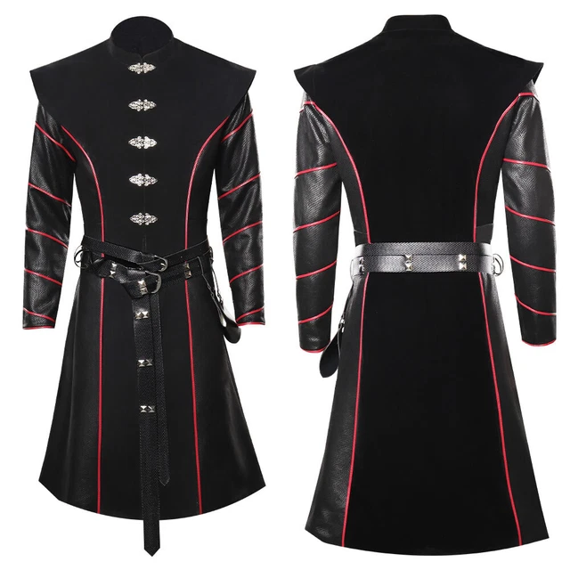 HOUSE OF THE Dragon Daemon Targaryen Cosplay Costume Halloween Outfit Jacket £59.28 - PicClick UK