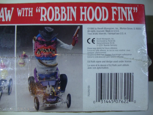 OUTLAW WITH ROBBIN HOOD FINK Revell Model Kit 1:25 Scale USA 1996 ...