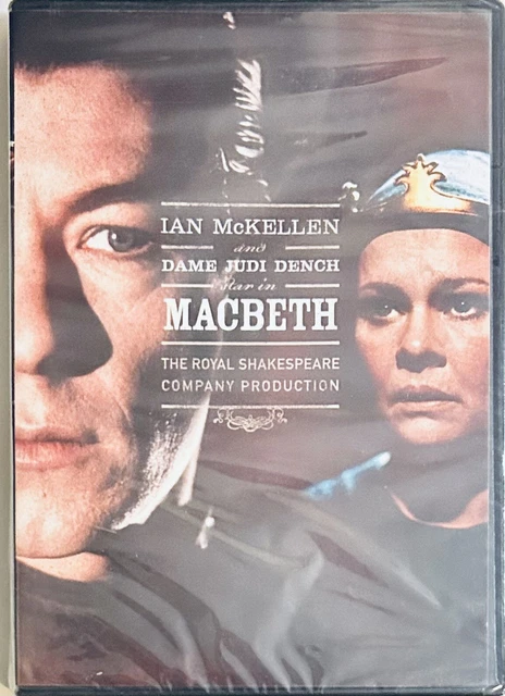 MACBETH (DVD, 1979) Thames Shakespeare Collection Ian McKellen, Judi Dench NEW $25.00 - PicClick CA