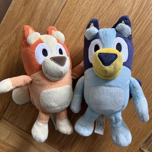 BLUEY & BINGO Soft Plush Toys Moose Ludo Studio 8” Bundle Bluey and ...