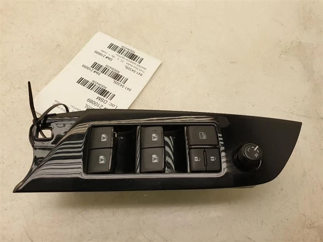16-18 TOYOTA PRIUS Driver Side Front Door Master Switch Assembly $151. ...