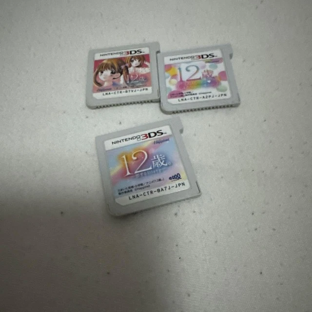 NINTENDO 3DS GAME software 12-sai (3 types) £76.96 - PicClick UK