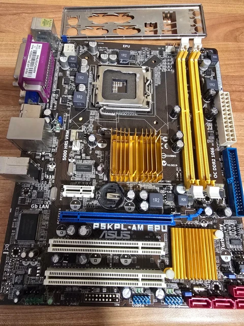 ASUS MOTHERBOARD MATX P5KPL-AM EPU £26.69 - PicClick UK